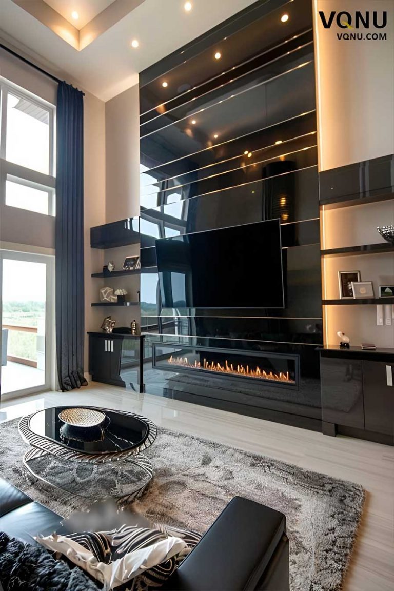 14 Contemporary Media Wall Designs – VQNU