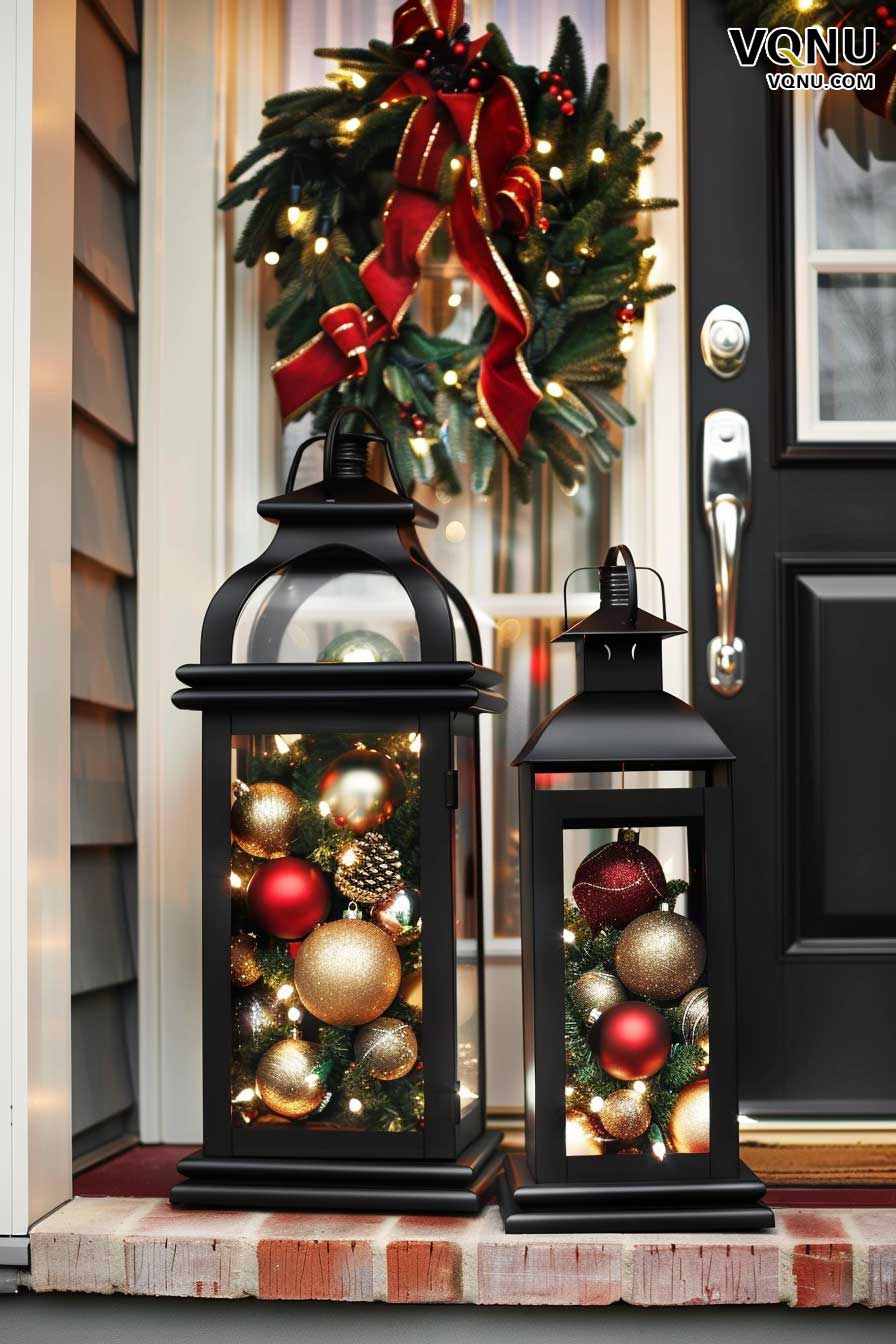12 Christmas Front Door Design Ideas – VQNU